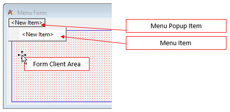 Adding Menus to Forms
