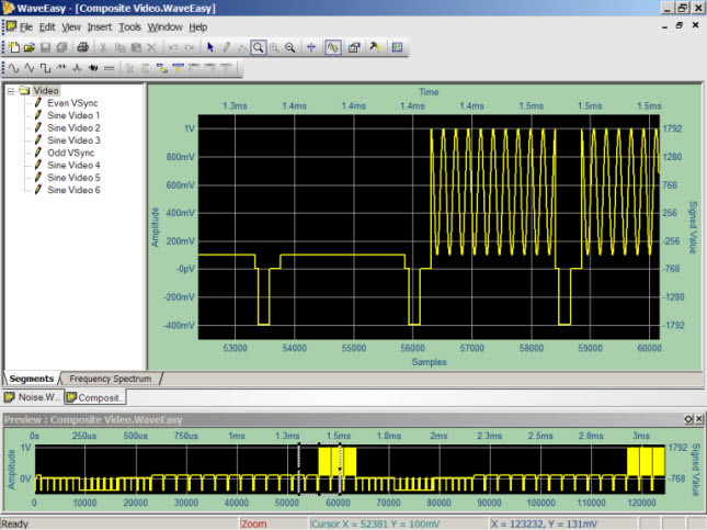 Creating an RS170 Video Signal with WaveEasy | Marvin Test Solutions, Inc.