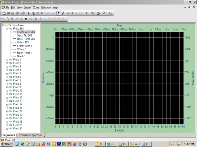 Creating an RS170 Video Signal with WaveEasy | Marvin Test Solutions, Inc.
