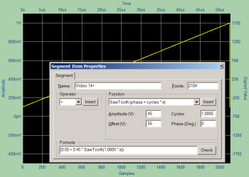 Creating an RS170 Video Signal with WaveEasy | Marvin Test Solutions, Inc.