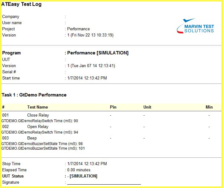 Simulation with ATEasy | Marvin Test Solutions, Inc.