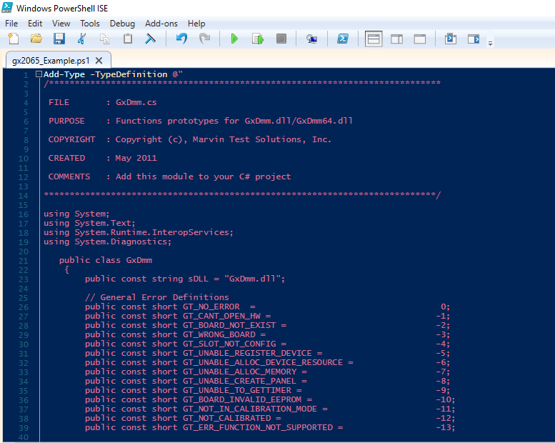 Calling Unmanaged Dlls Functions From Powershell Marvin Test Solutions Inc