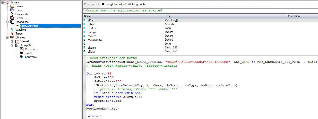 Accessing the Windows Registry using the WinReg.h DLL API from ATEasy ...